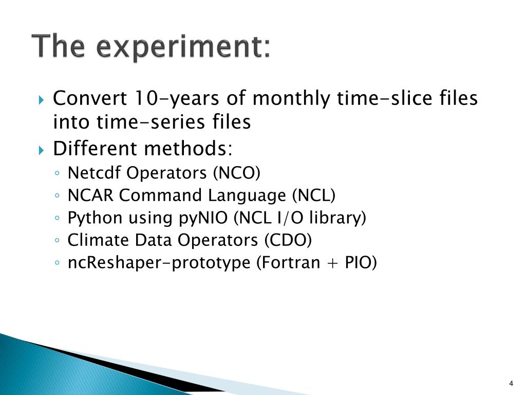 Ppt Post Processing Analysis Of Climate Simulation Data Using Python And Mpi Powerpoint
