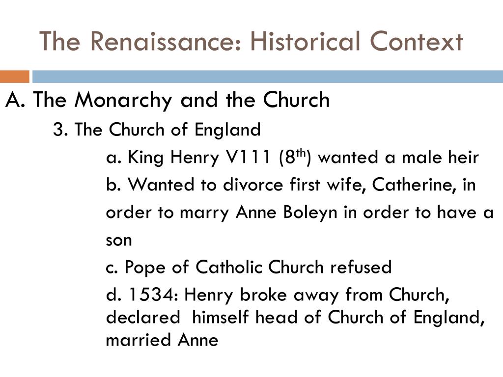 PPT - The english renaissance 1485-1660 PowerPoint Presentation, free ...