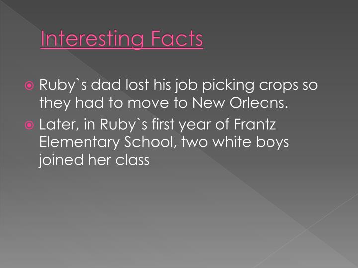 PPT - Ruby Bridges PowerPoint Presentation - ID:2573554