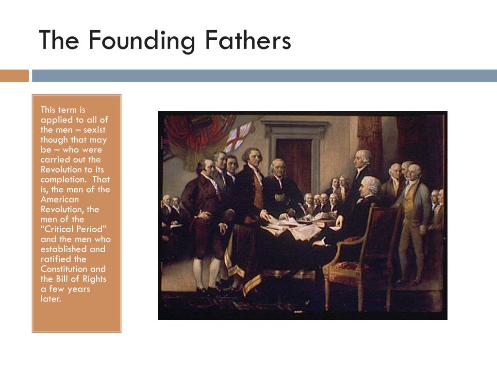 PPT - Key Events and Figures of the Early Republic: 1770-1796 ...