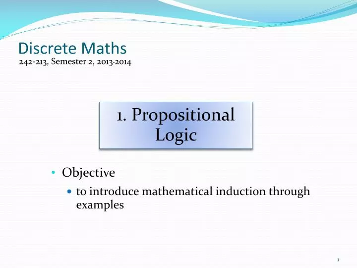 PPT - Discrete Maths PowerPoint Presentation, free download - ID:2573780