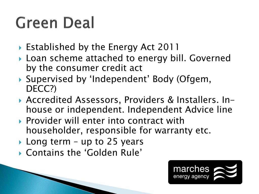 PPT - Green Deal & Energy Company Obligation (ECO) PowerPoint ...