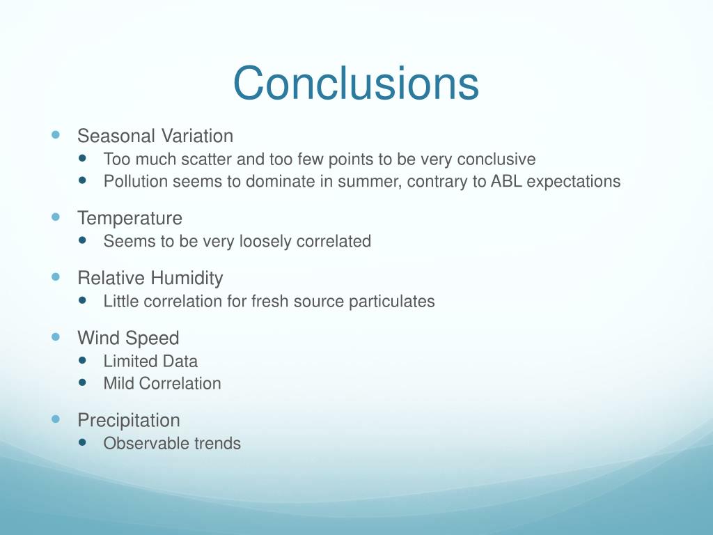 PPT - Meteorological Effects on Morning Rush Hour Air Pollution ...