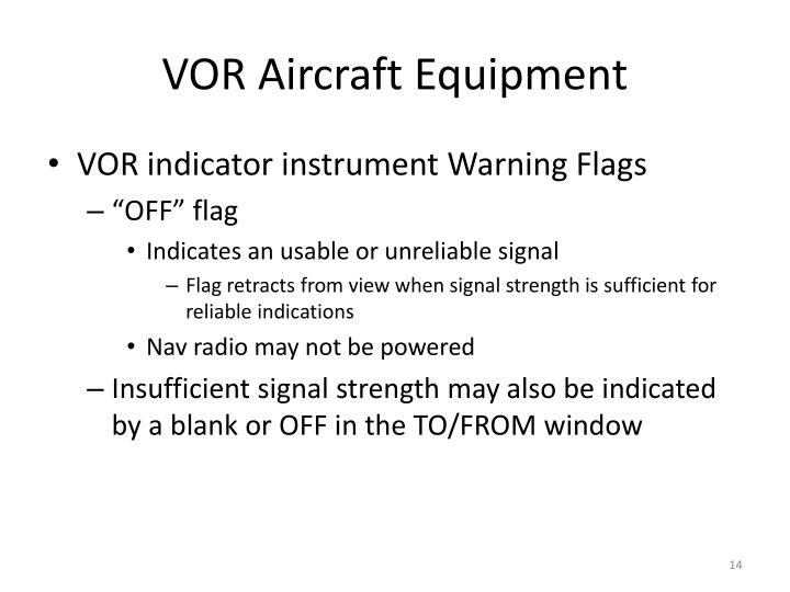 PPT - VOR NAVIGATION PowerPoint Presentation - ID:2574623