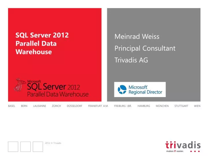 PPT - SQL Server 2012 Parallel Data Warehouse PowerPoint Presentation ...