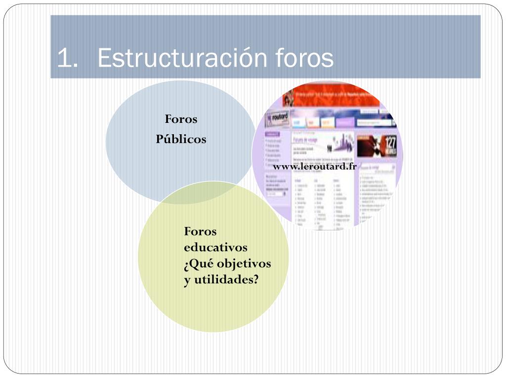 PPT - Los foros virtuales ¿potencialidades versus prácticas pedagógicas ...