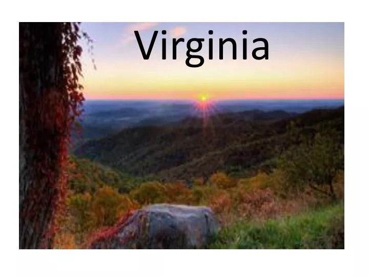 PPT - Virginia PowerPoint Presentation, free download - ID:2575807