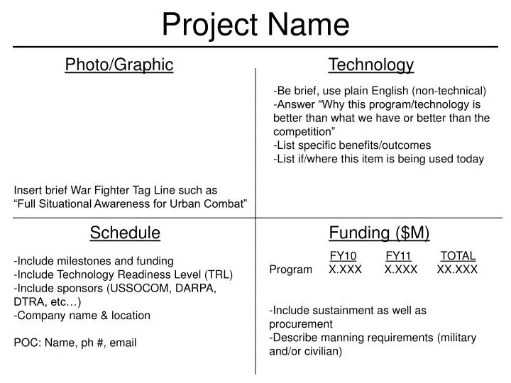 PPT - Project Name PowerPoint Presentation, free download - ID:2575815