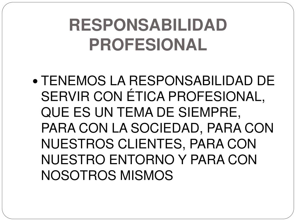 PPT - LA ÉTICA PROFESIONAL EN LA PROFESIÓN DE CONTADOR PÚBLICO C.P.C ...