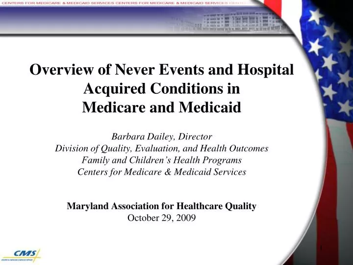 PPT - The Centers for Medicare & Medicaid Services PowerPoint ...
