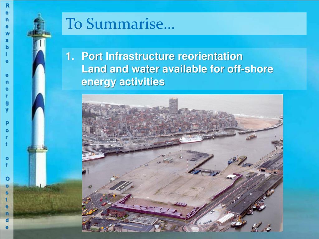 PPT - Ostend , Hub for offshore windfarms and other equipment ...