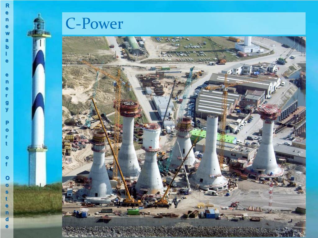 PPT - Ostend , Hub for offshore windfarms and other equipment ...
