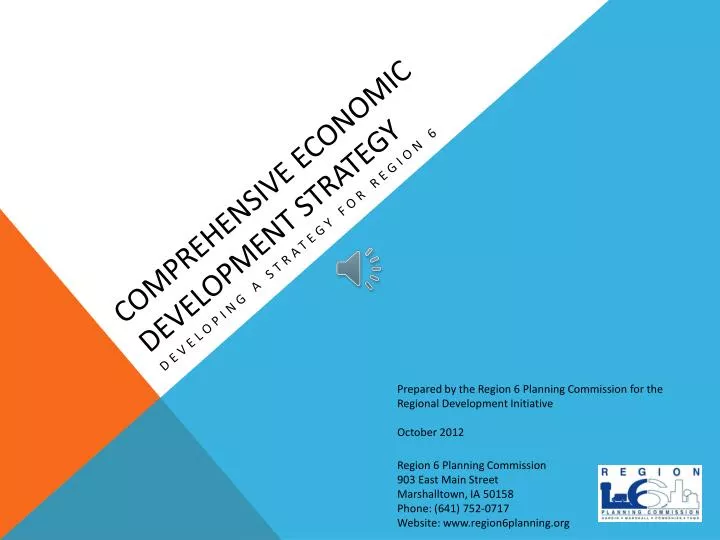 PPT - Comprehensive economic development strategy PowerPoint ...