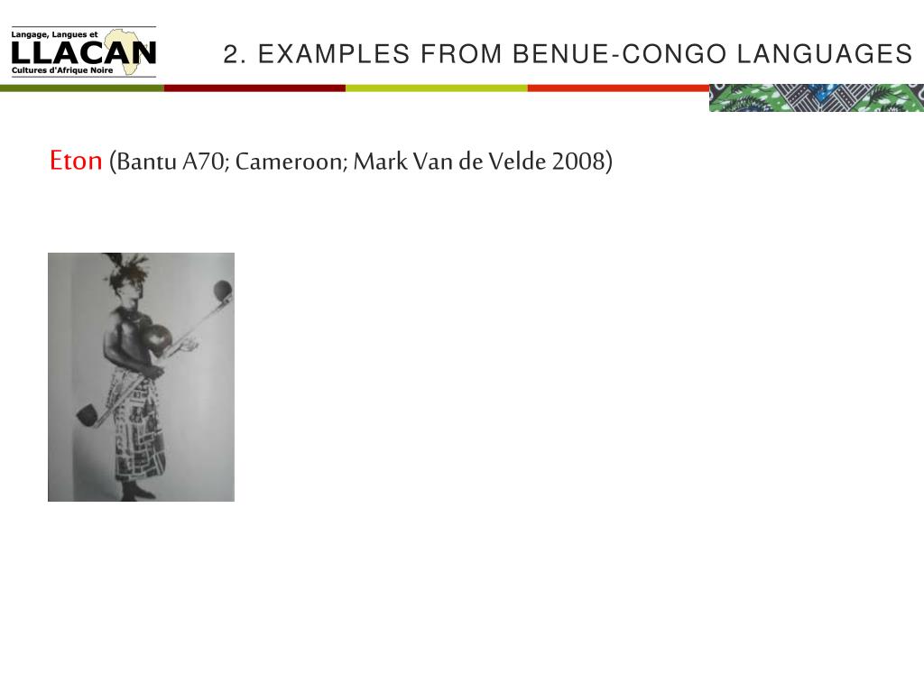 PPT - WOCAL 7 – Buea The origin and spread of possessee -like ...