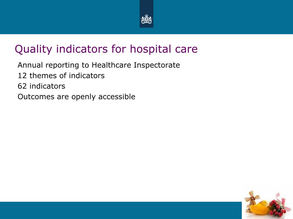 PPT - Health Care Inspectorate patientsafety and quality in hospitals ...