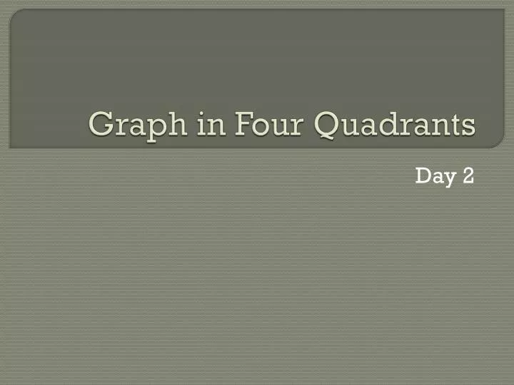 PPT - Graph in Four Quadrants PowerPoint Presentation, free download ...