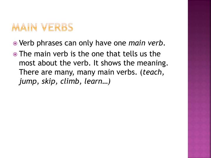 PPT - Subjects and Verbs PowerPoint Presentation - ID:2579921