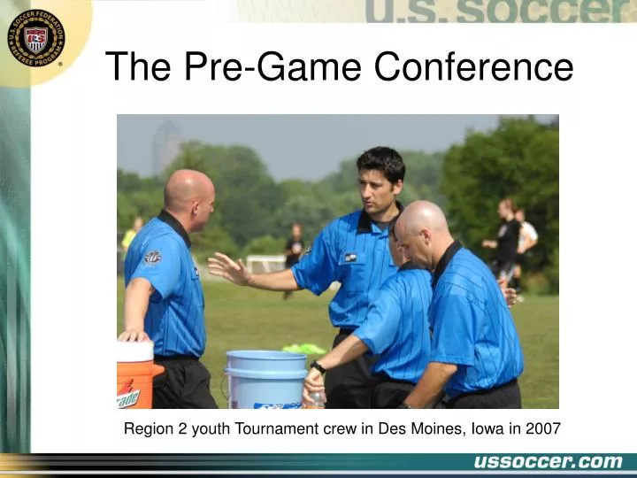 PPT - The Pre-Game Conference PowerPoint Presentation, free download ...