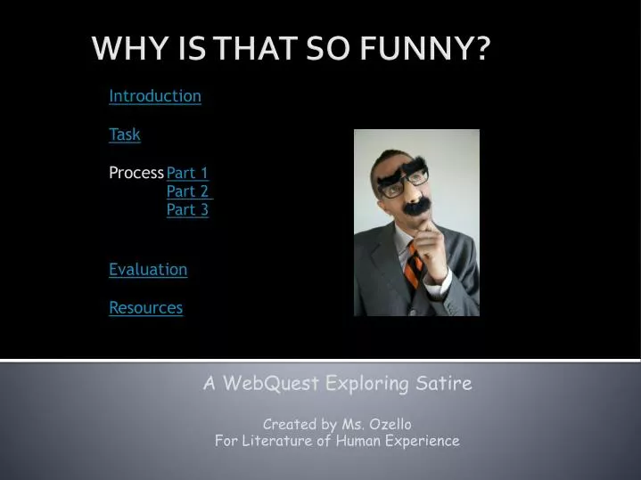 PPT - WHY IS THAT SO FUNNY? PowerPoint Presentation, free download - ID ...