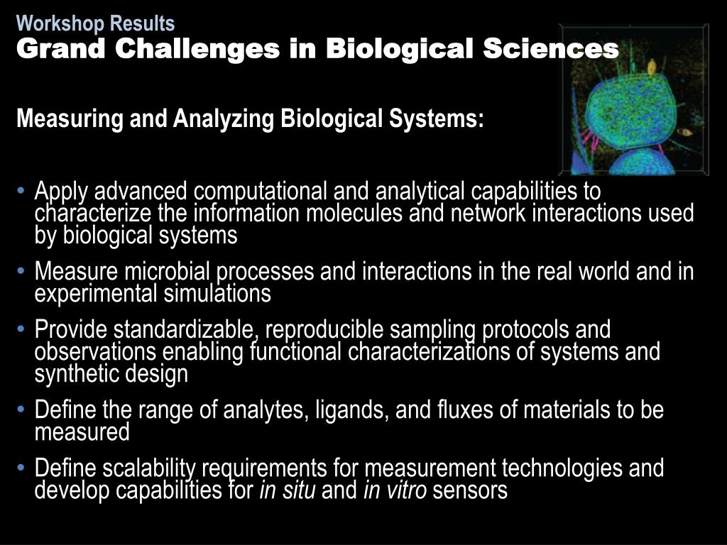 PPT - Grand Challenges for Biological and Environmental Research: A ...