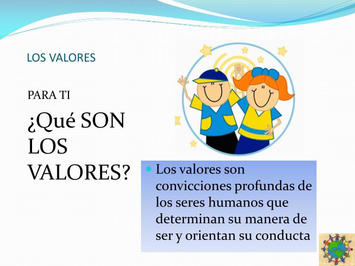 Ppt Los Valores Powerpoint Presentation Id 2582128