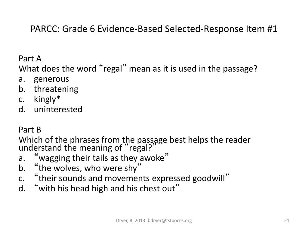 PPT - TST BOCES Component Districts’ ELA Curriculum Council: grades 6-8 ...
