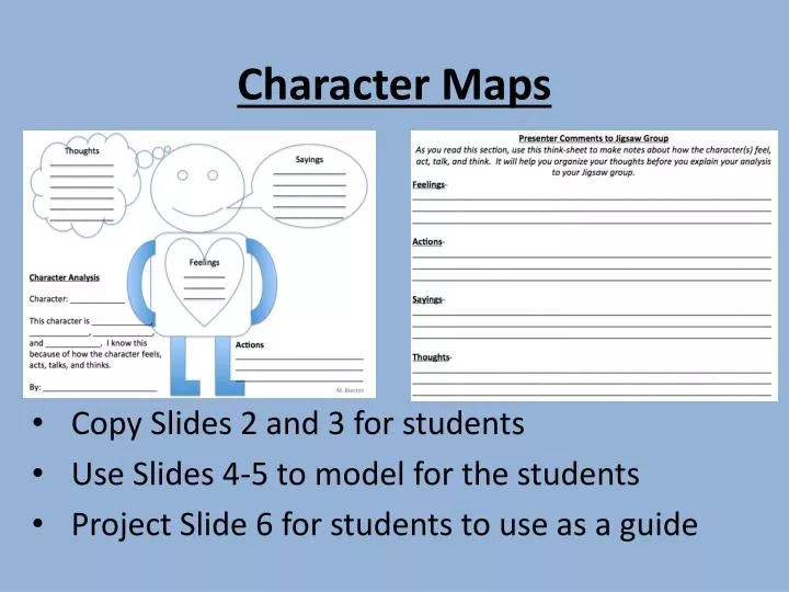 PPT - Character Maps PowerPoint Presentation, free download - ID:2583169