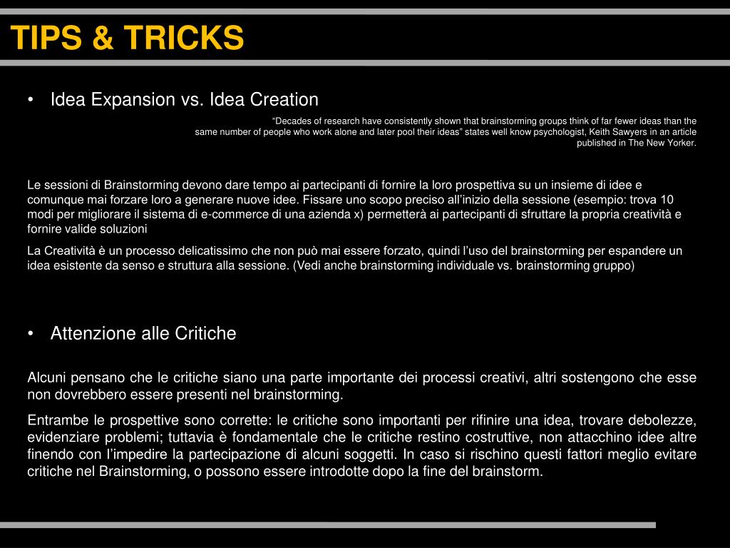 PPT - INDICE INTRODUZIONE E DEFINIZIONI CARATTERISTICHE DEI BS ...