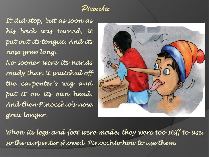 PPT - Pinocchio PowerPoint Presentation - ID:2583223