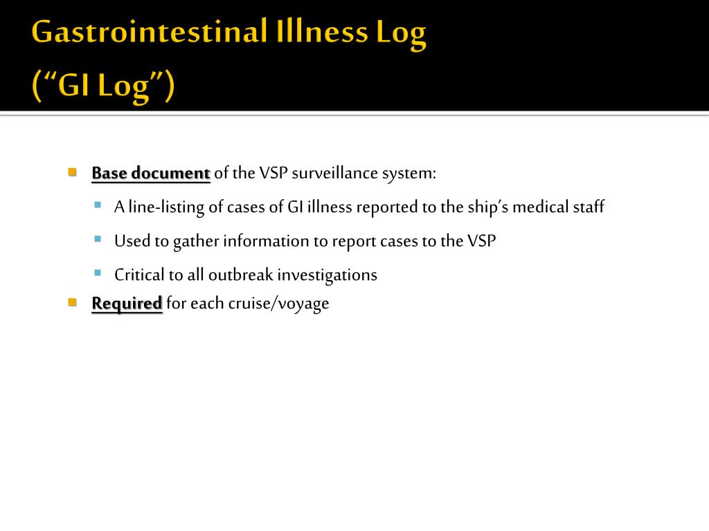 PPT - GI Surveillance & Employee/Passenger Health PowerPoint ...