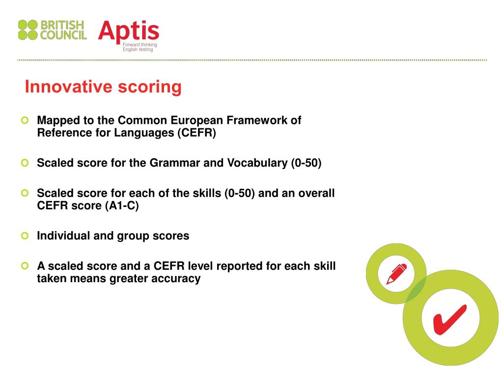 PPT - Global English test developed by the British Council English ...