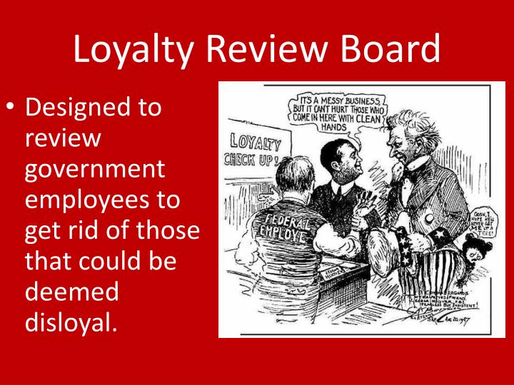 PPT - The Second Red Scare PowerPoint Presentation - ID:2583807