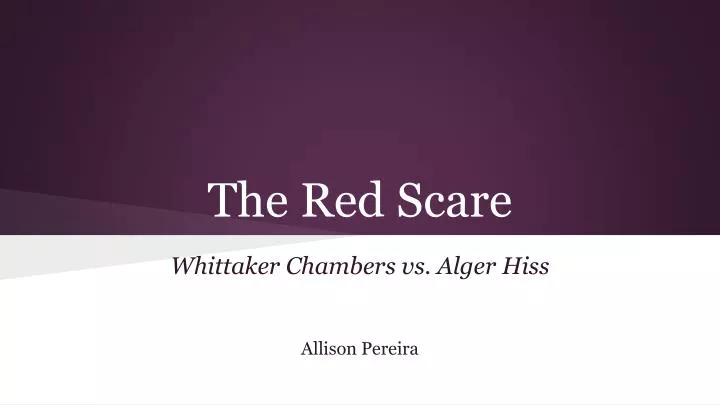 PPT - The Red Scare PowerPoint Presentation, free download - ID:2583815