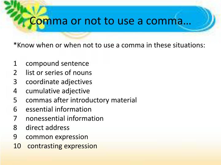 PPT - Grammar Test Study Guide PowerPoint Presentation - ID:2583919