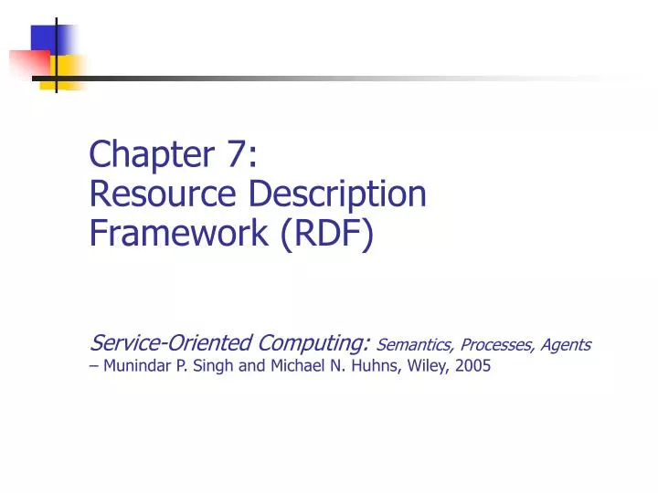 Ppt Chapter 7 Resource Description Framework Rdf Powerpoint Presentation Id2584337