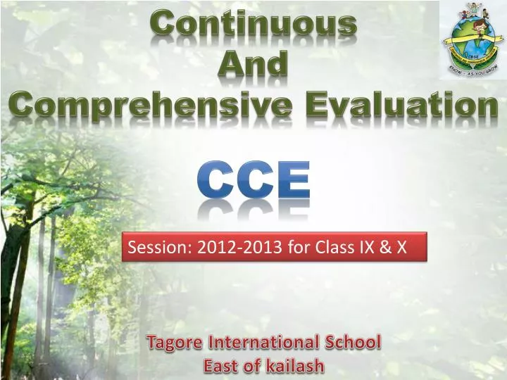 PPT - CCE PowerPoint Presentation, free download - ID:2584597