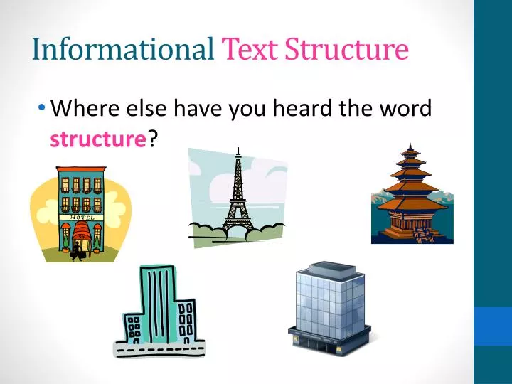 PPT - Informational Text Structure PowerPoint Presentation, free download - ID:2584945