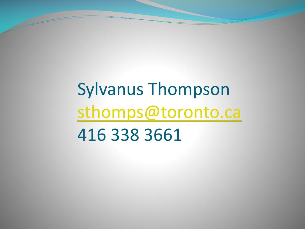 PPT - Investigation of a Large Foodborne Illness Outbreak in Toronto ...