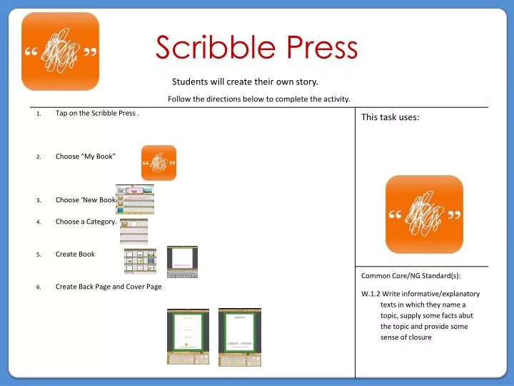 PPT - Scribble Press PowerPoint Presentation, free download - ID:2585798