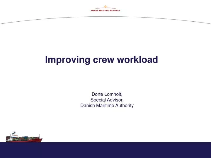 PPT - Improving crew workload PowerPoint Presentation, free download ...