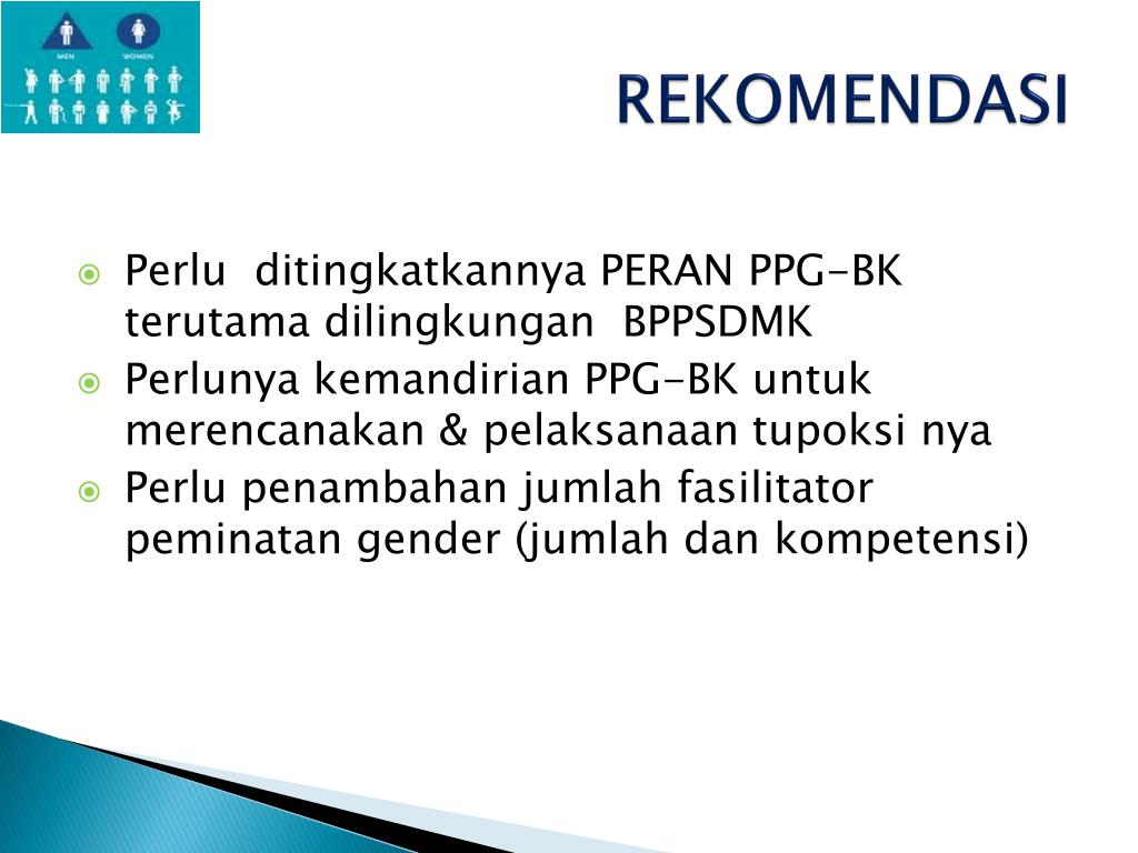 PPT - PUSAT PELATIHAN GENDER BIDANG KESEHATAN (PPG-BK) DALAM ...