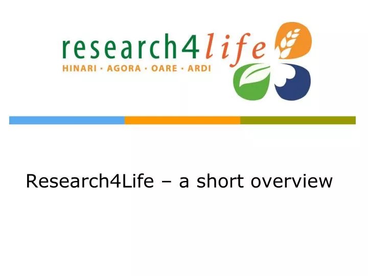 PPT - Research4Life – a short overview PowerPoint Presentation, free ...