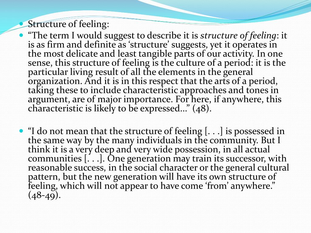 PPT - Raymond Williams “Culture is Ordinary” (1958) PowerPoint ...