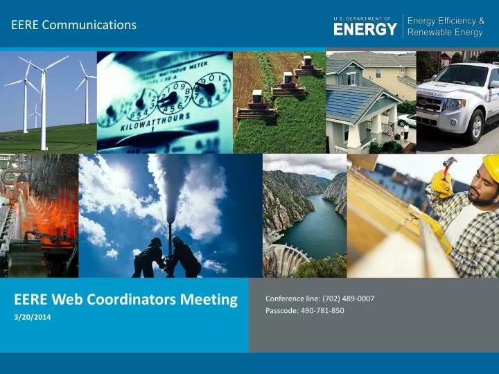 PPT - EERE Communications PowerPoint Presentation, free download - ID ...