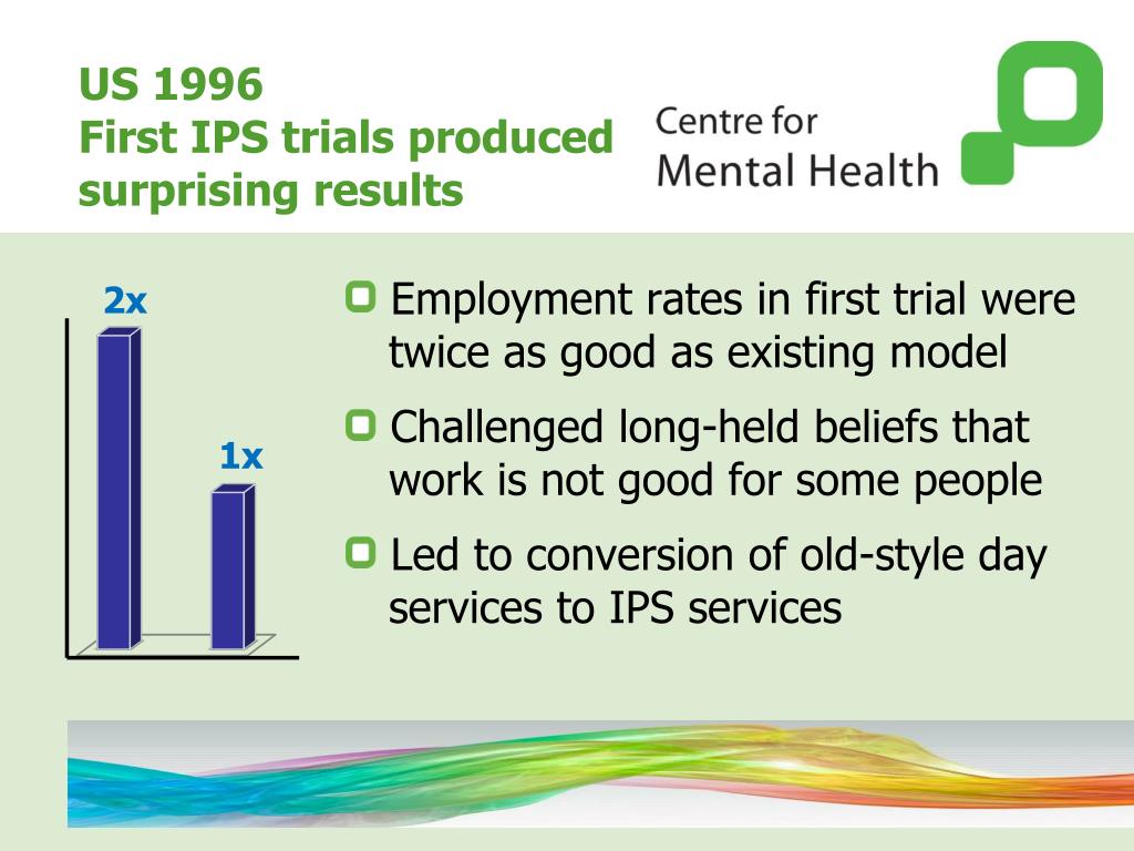 PPT - UK Community Mental Health and Individual Placement and Support ...