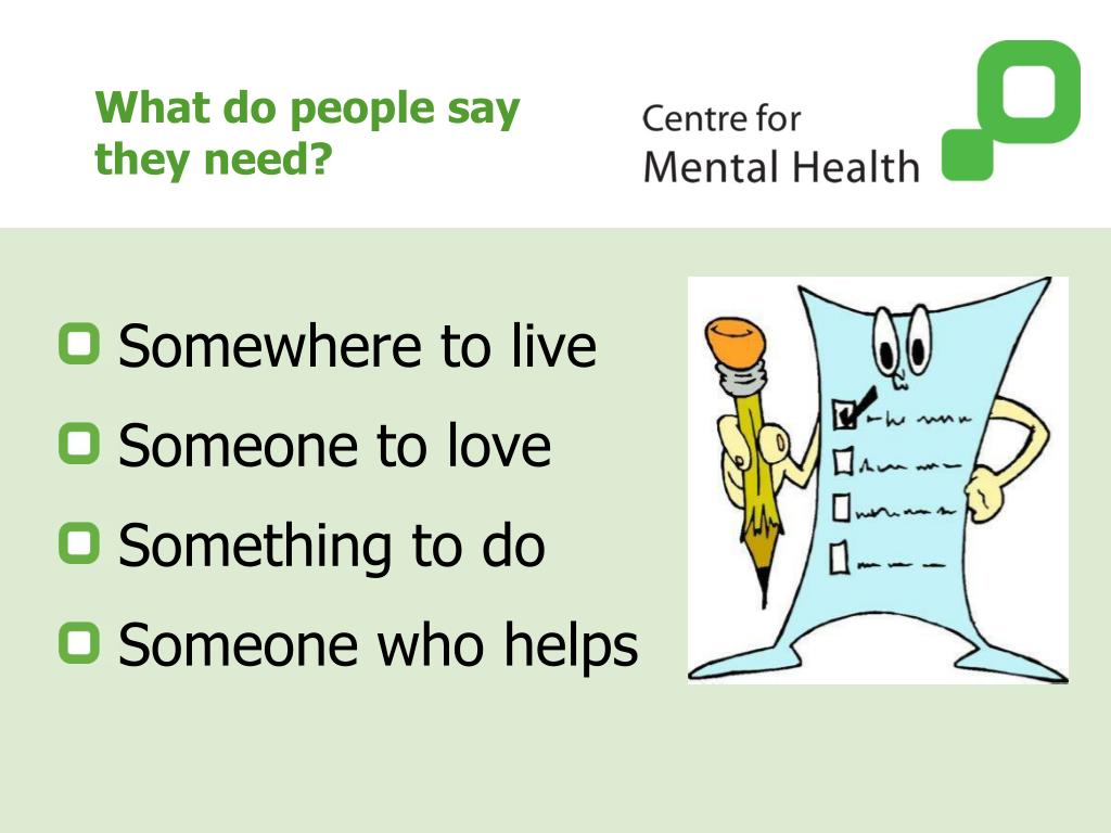 PPT - UK Community Mental Health and Individual Placement and Support ...