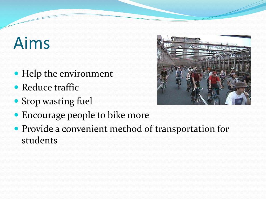 PPT - Bike Sharing is Our Way to a Better Future Biking for ...