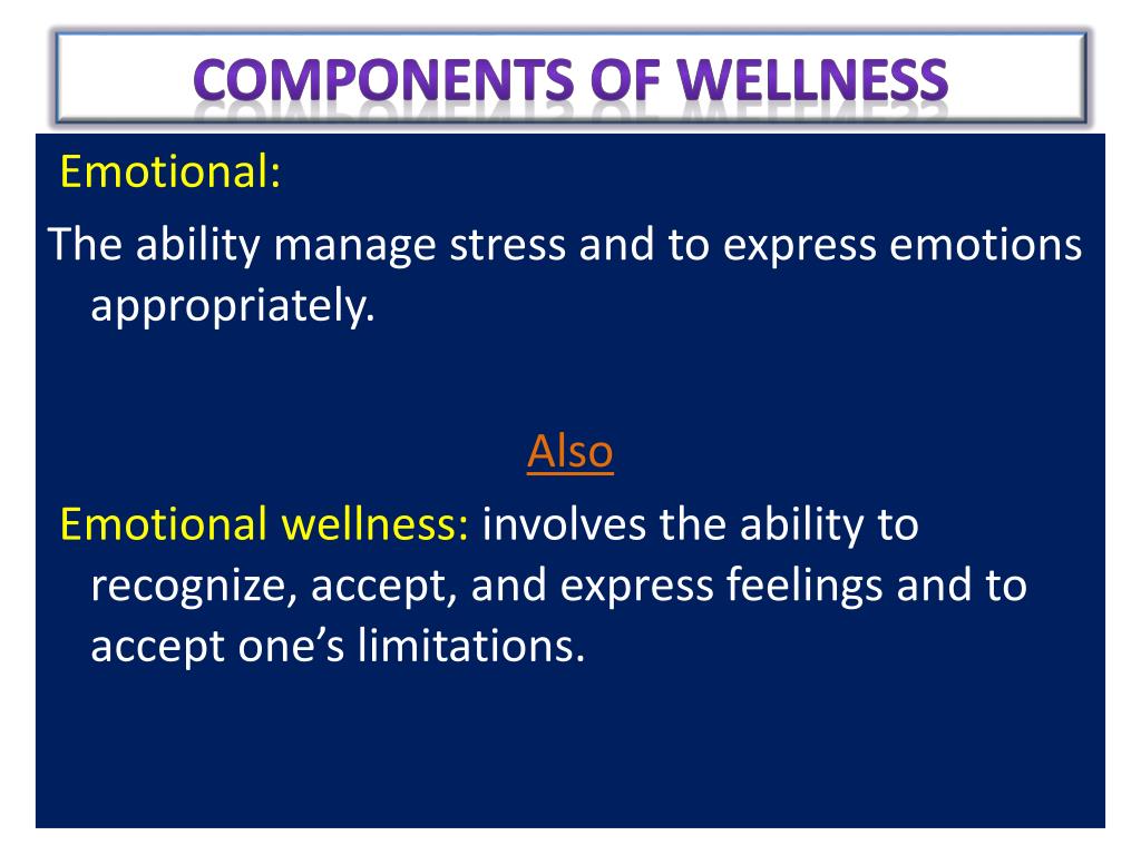 PPT - Assessment Psychosocial Health , Self care & Wellness activities ...