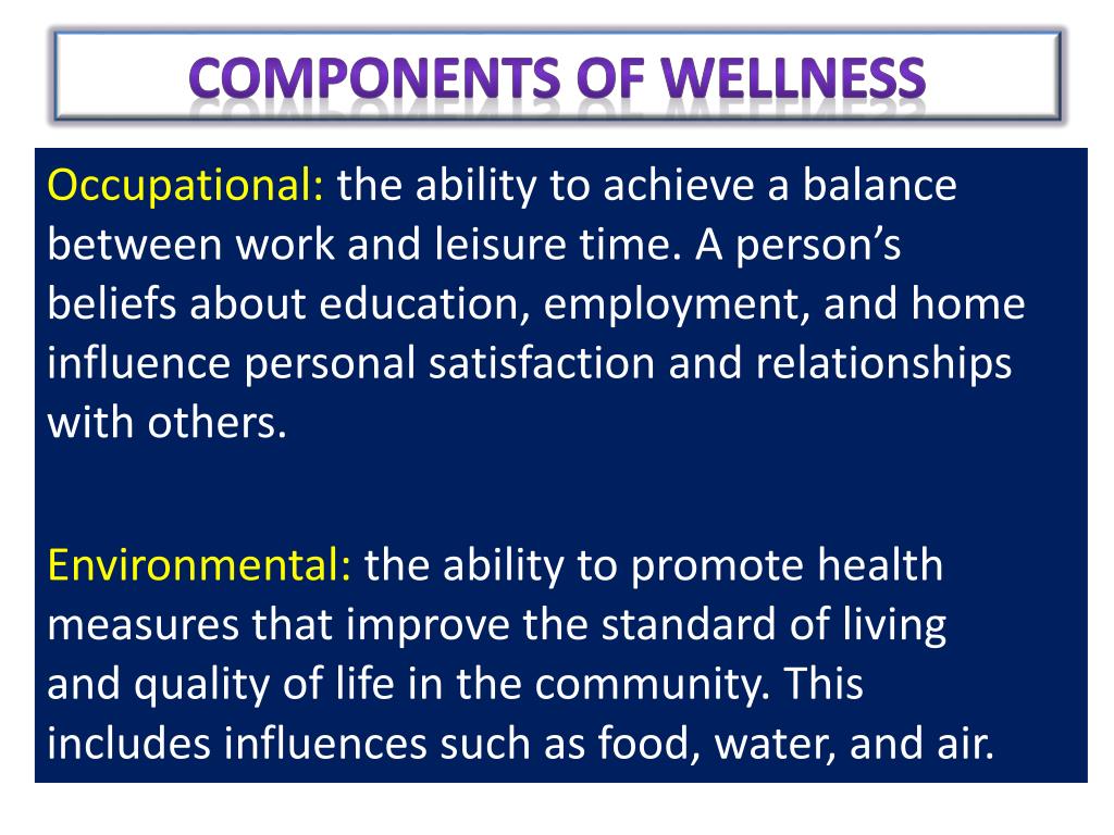 PPT - Assessment Psychosocial Health , Self care & Wellness activities ...