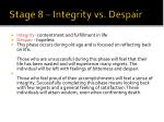 PPT - Erikson’s 8 Stages of psychosocial development PowerPoint ...
